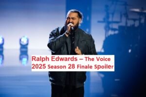 Ralph Edwards – The Voice 2025 Season 28 Finale (Top 6) | Winner ...